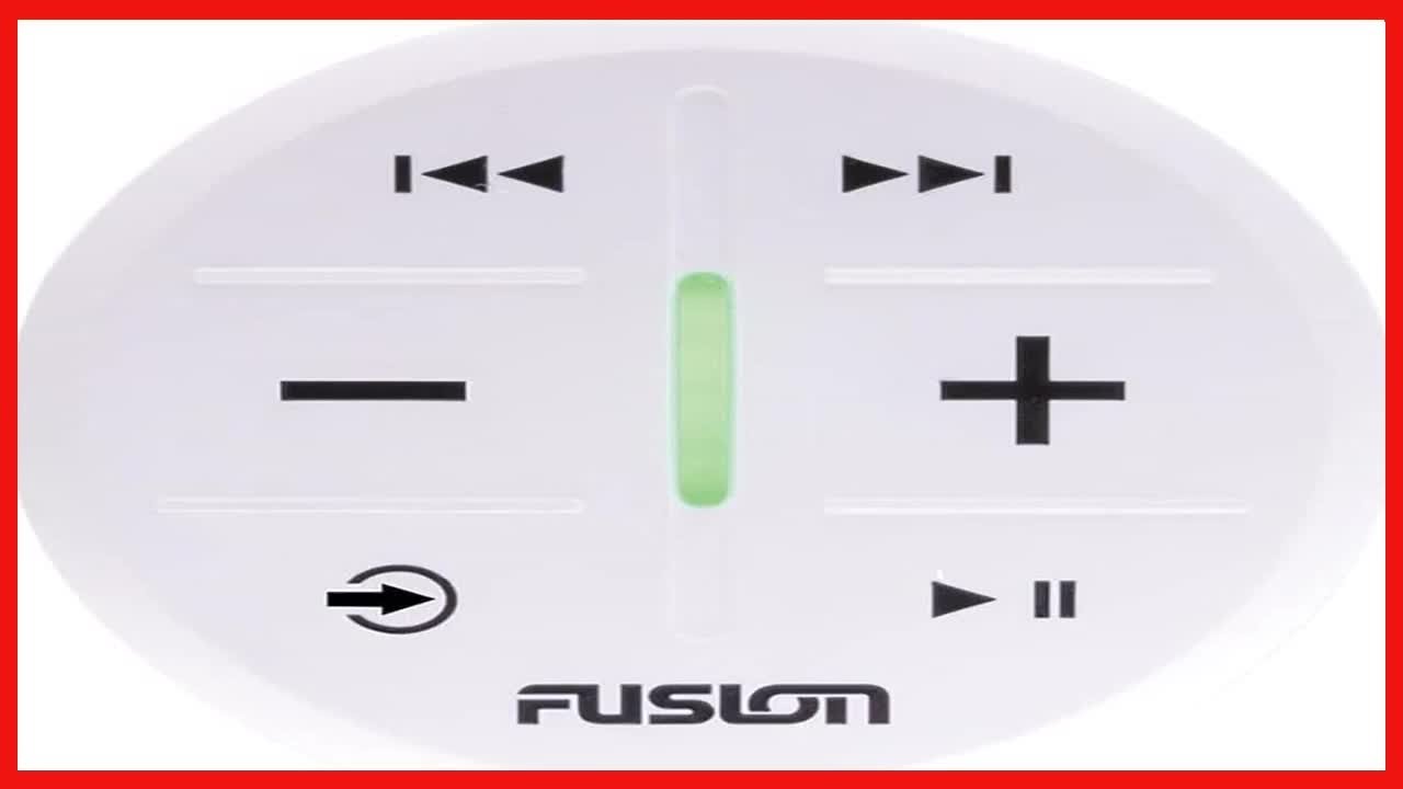 Fusion ARX70W ANT Wireless Remote, White - YouTube