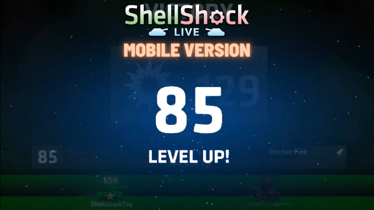 ShellShock Live | Mobile Version - Reaching Level 85 ! - YouTube