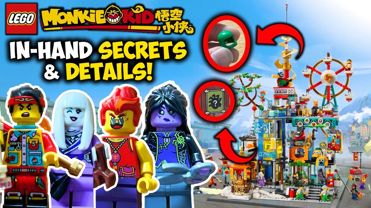 NEW Lego Monkie Kid Megaopolis Set - In-Hand Up-Close Early Look ...