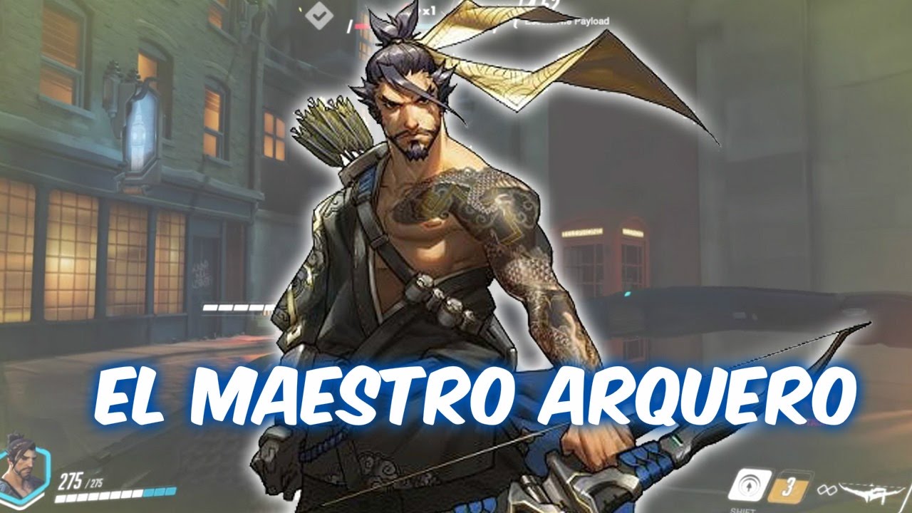 OVERWATCH | EL MAESTRO ARQUERO | HANZO - GAMEPLAY ESPAÑOL - YouTube