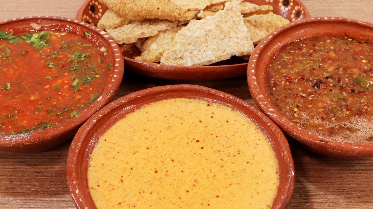 Salsas de chile de árbol - YouTube