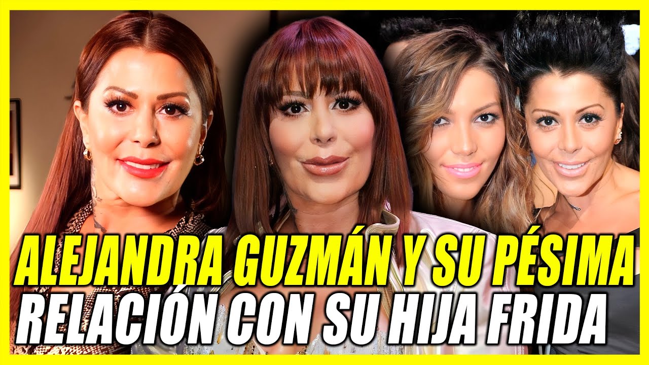 LA TRISTE HISTORIA DE ALEJANDRA GUZMAN: DROG4D1CT4, ALCOHÓLICA Y ...