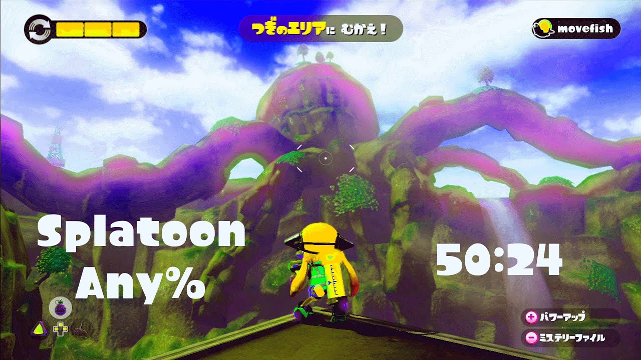 Splatoon Any% Speedrun in 50:24 - YouTube