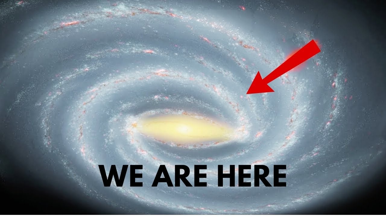 What's The REAL Location of Earth in the Milky Way Galaxy - YouTube