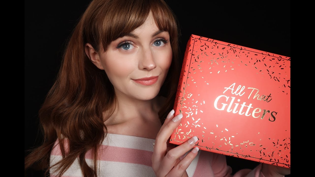 [ASMR] SOUND ASSORTMENT UNBOXING- Glossybox December 2018 - YouTube