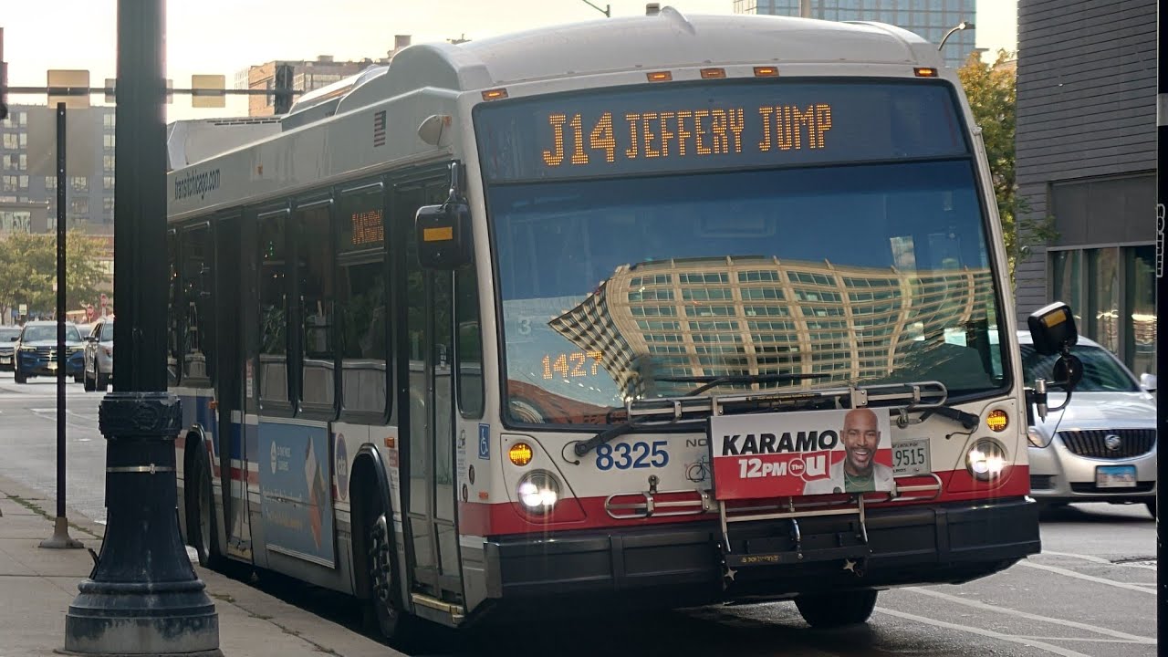 Rare Ride On CTA 2019 Nova Bus LFS 8325 On Rt J14 Jeffery Jump to 103rd ...