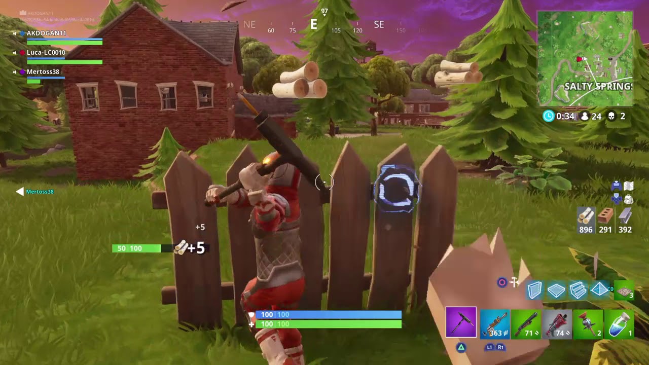 Fortnite: TEAMMATE LEAVES AND WE PLAY DUO AGAINST SQUADS. INTENSE GAME ...