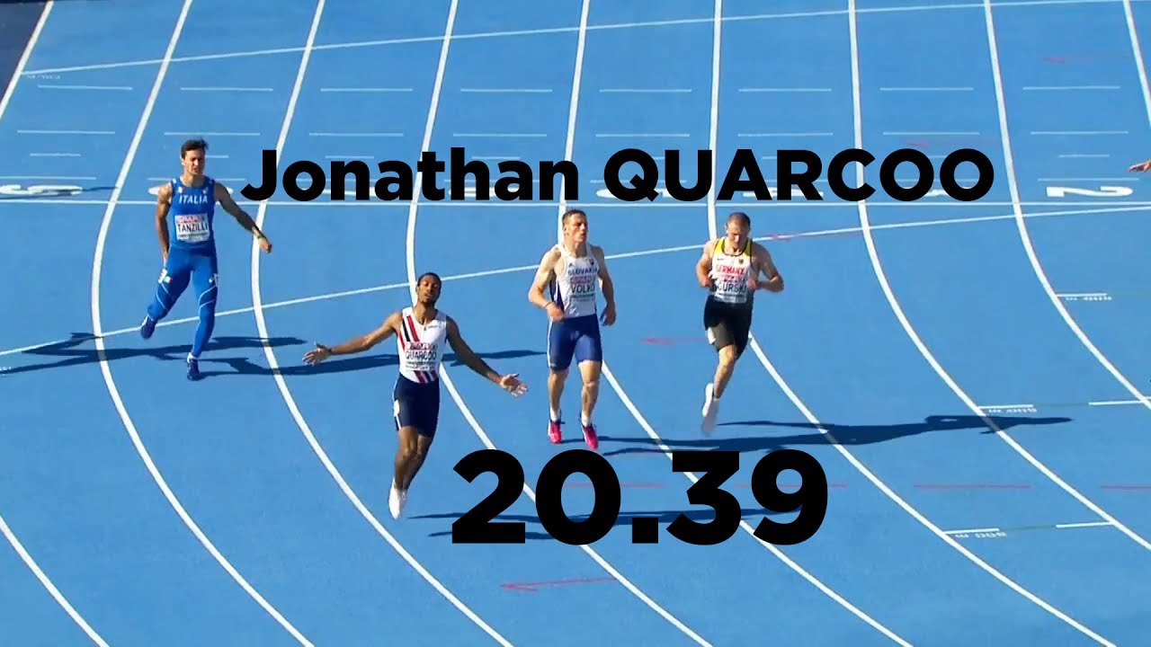 Jonathan Quarcoo 20.39 200m! | NU23R - YouTube