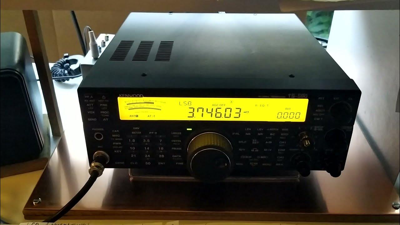 Kenwood TS-590SG with fantastic Signal to Noise - YouTube