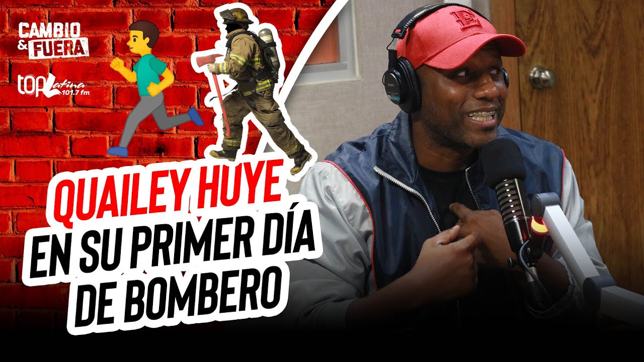🔥 ENRIQUE QUAILEY CORRE A UN INCENDIO EN SU PRIMER DÍA DE BOMBERO 😂 - # ...