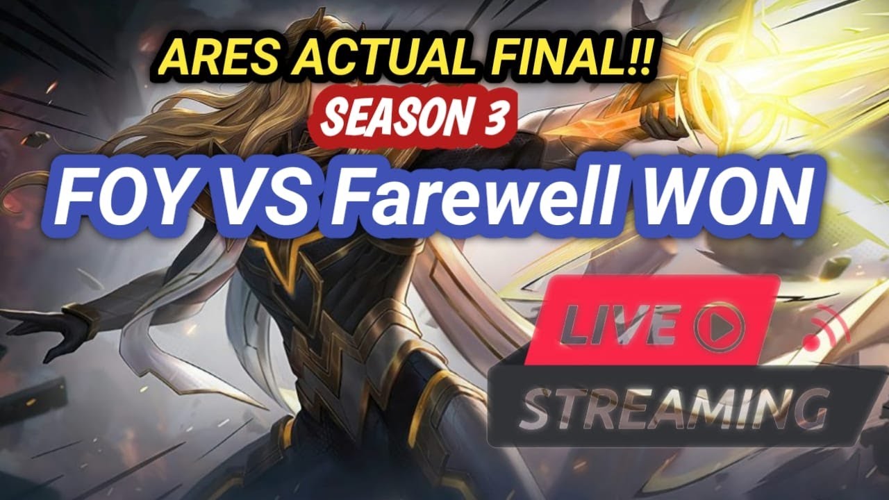 ARES ACTUAL FINAL FOY Vs Farewell WON YouTube ares-actual-final-foy-vs-farewell-won-youtube