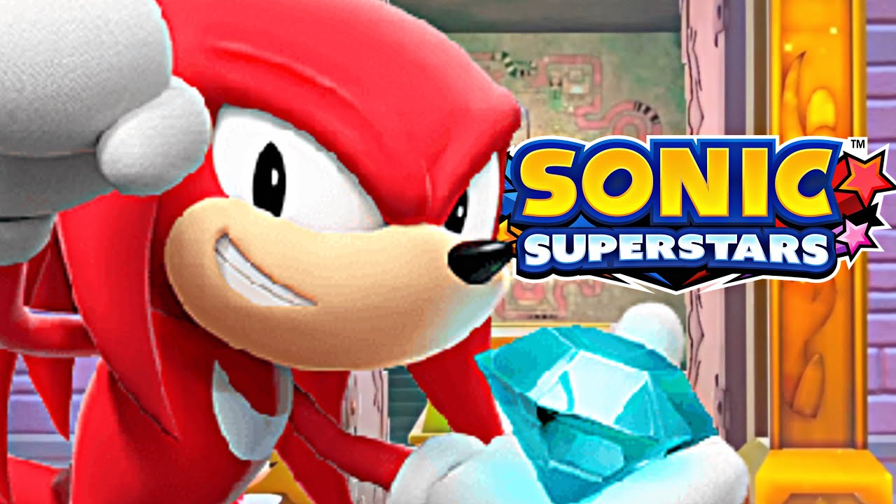 Knuckles Gameplay Sonic Superstars Golden Capital Zone Act Knuckles # ...