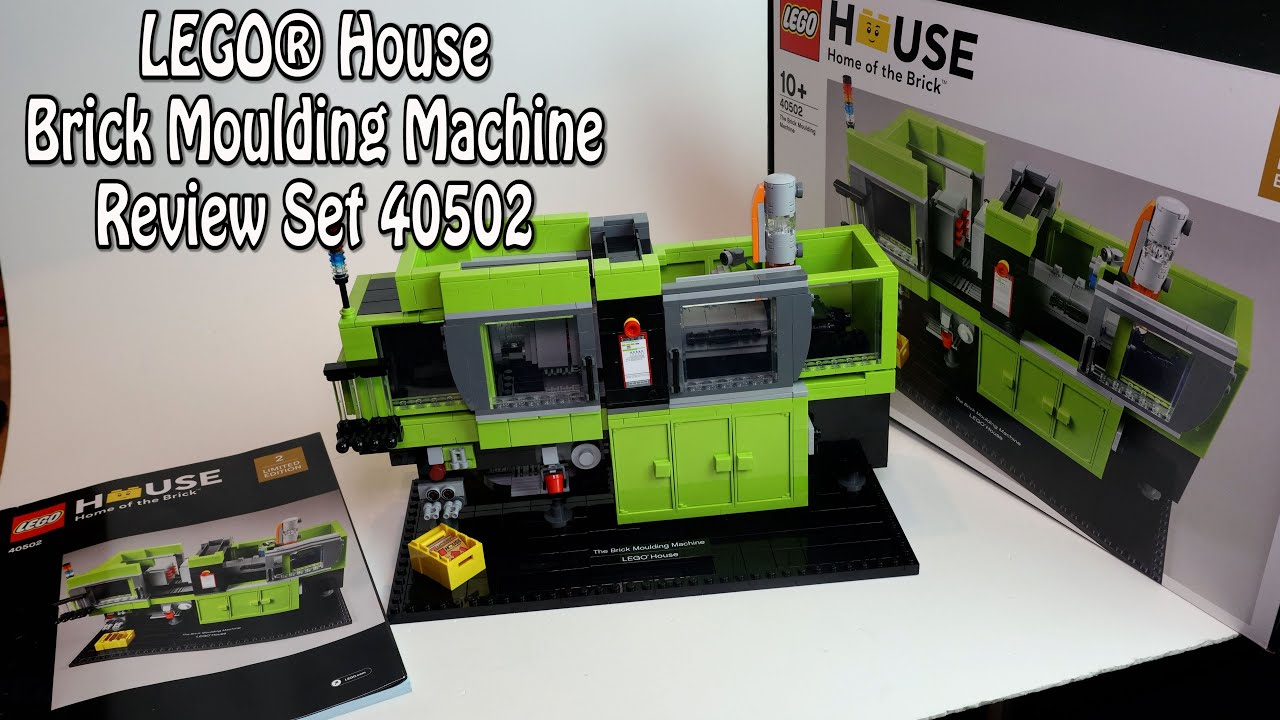 Review: LEGO Brick Moulding Machine (LEGO House Set 40502) - YouTube