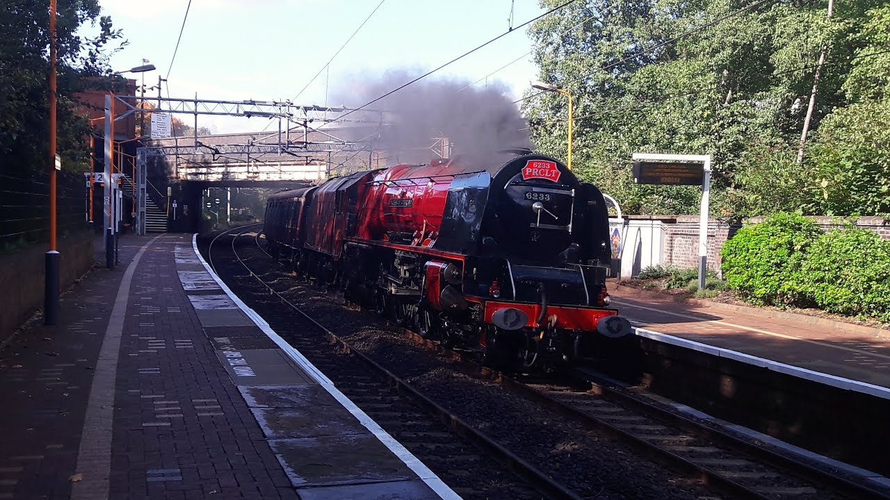 6233 "Duchess Of Sutherland", Smethwick Rolfe Street. 24/9/18 - YouTube