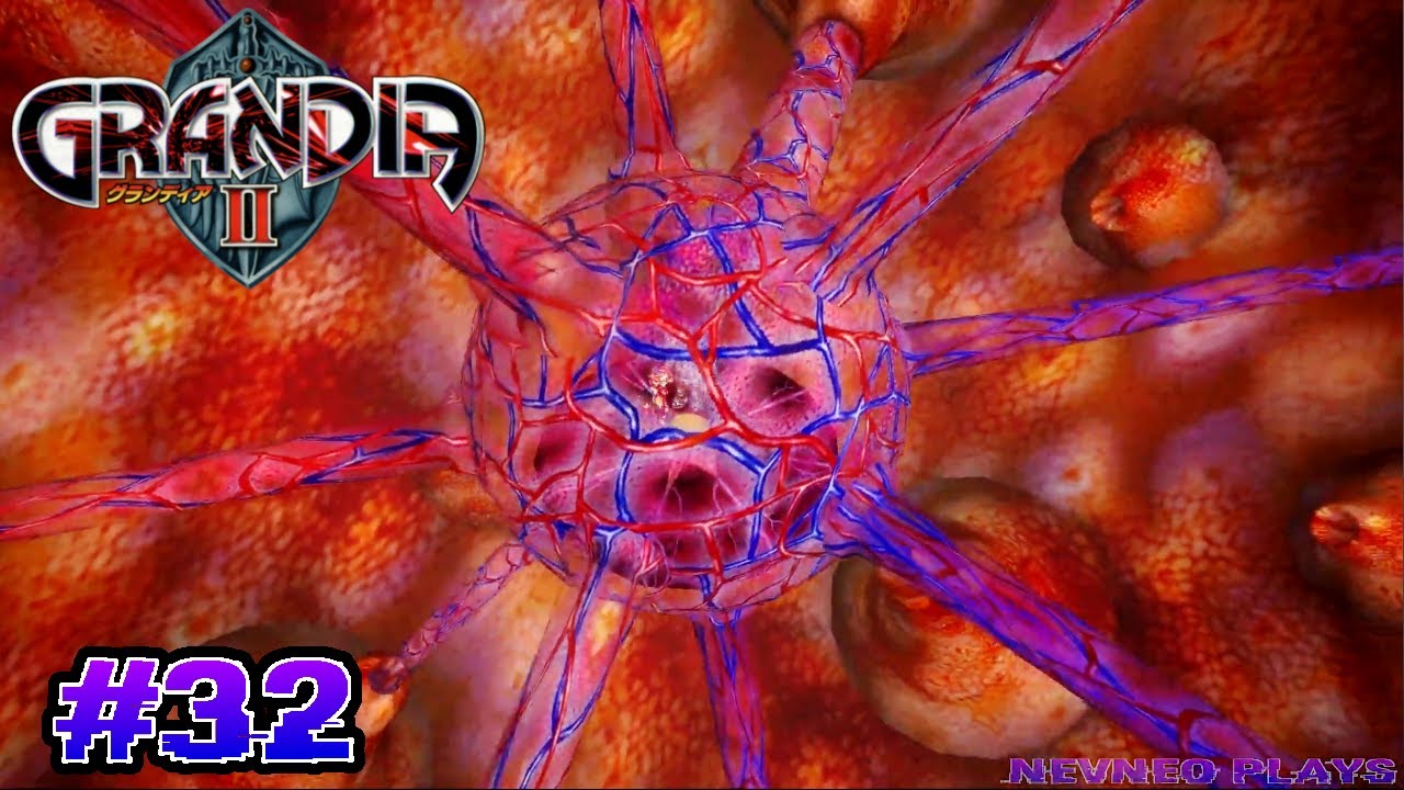 Grandia 2 [Let's Play, Switch] / Part 32 / Valmar's Body, Vein Passage ...