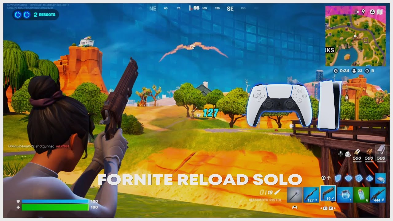 FORNITE RELOAD SOLO WIN - YouTube