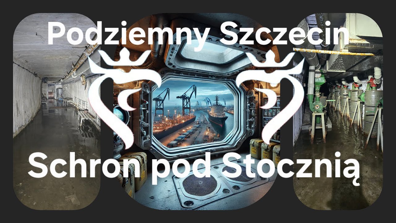 Schron pod Stocznią Szczecińską #podziemnyszczecin - YouTube
