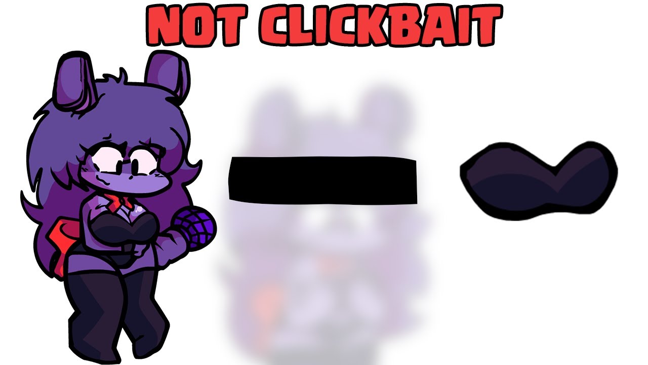 FNAF Bonnie - Clothes = ? FULL REDRAW | FNF Animation | FNF characters ...