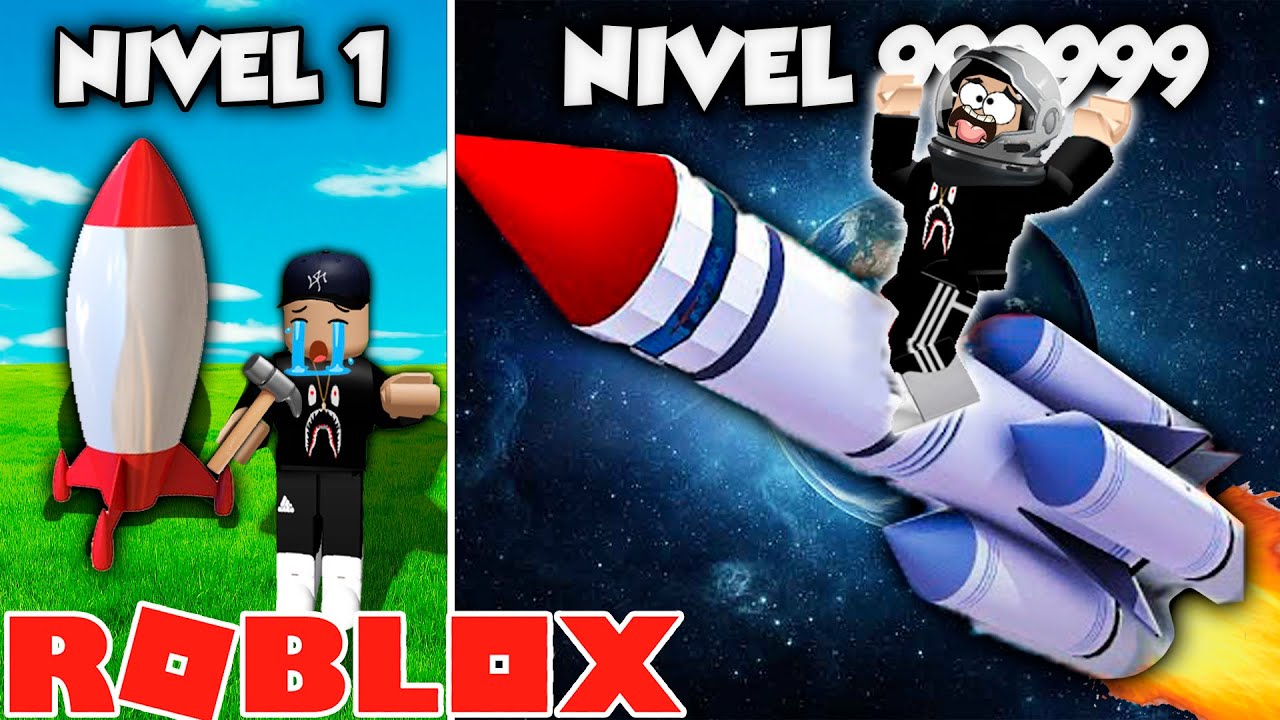 Hago mi Cohete Para ir al Espacio 🚀🪐en Roblox Rocket Simulator - YouTube