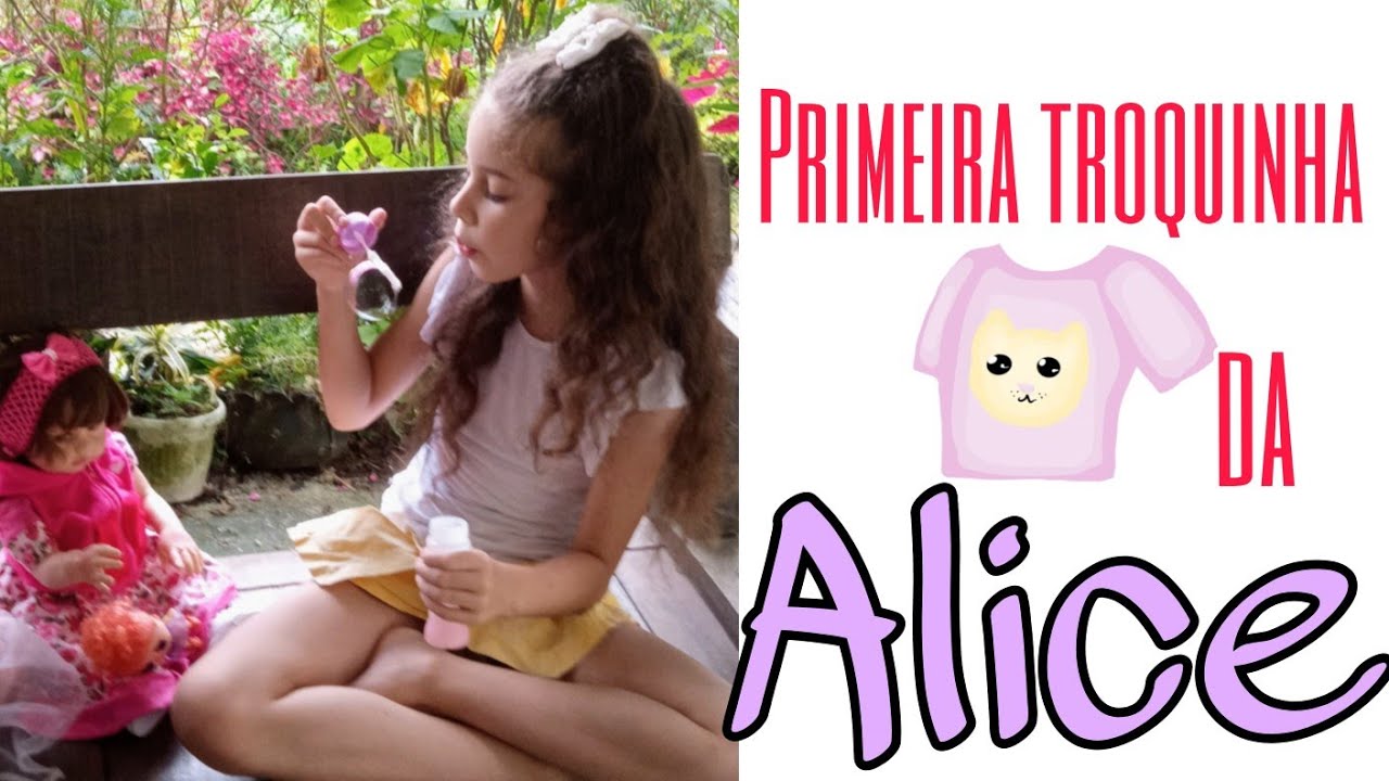 Primeira Troquinha Da Minha Bebê Reborn Alice - Brendha e eu - YouTube