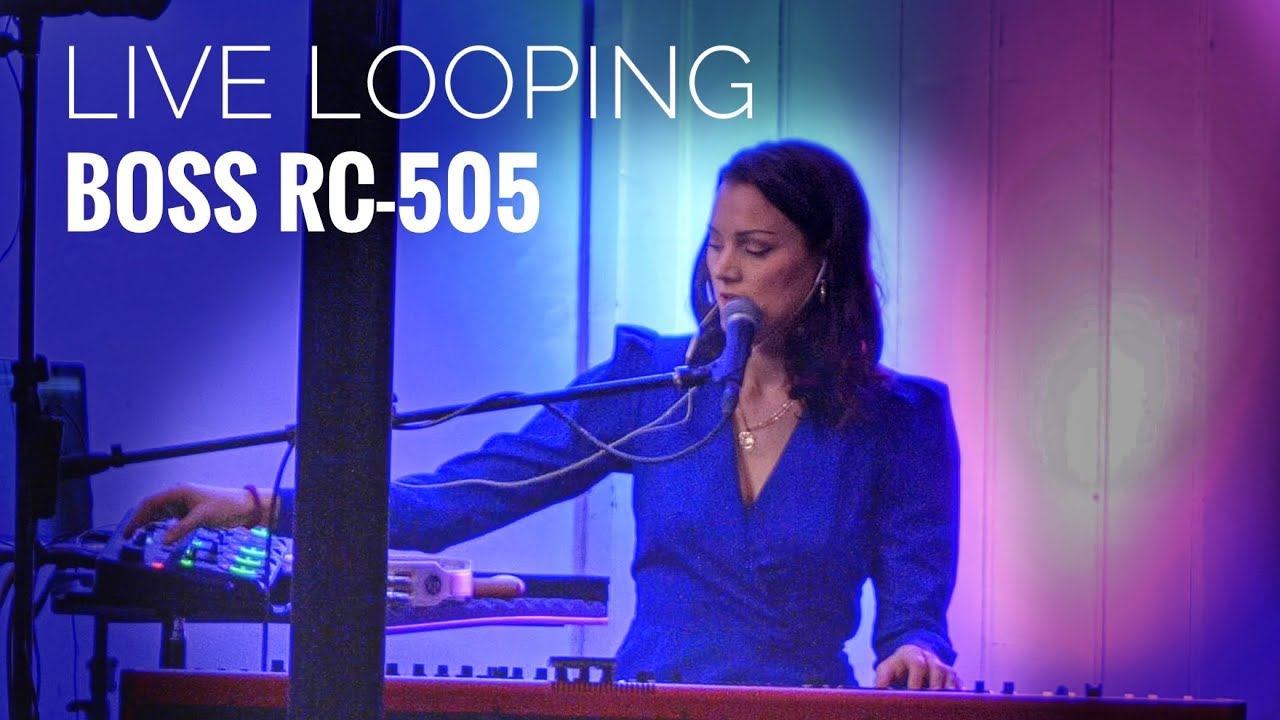 My first live performance with my loop station (Original song "Sail ...