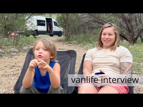 Family Campervan Adventure Reflections - Ilya & Bridgette get interviewed