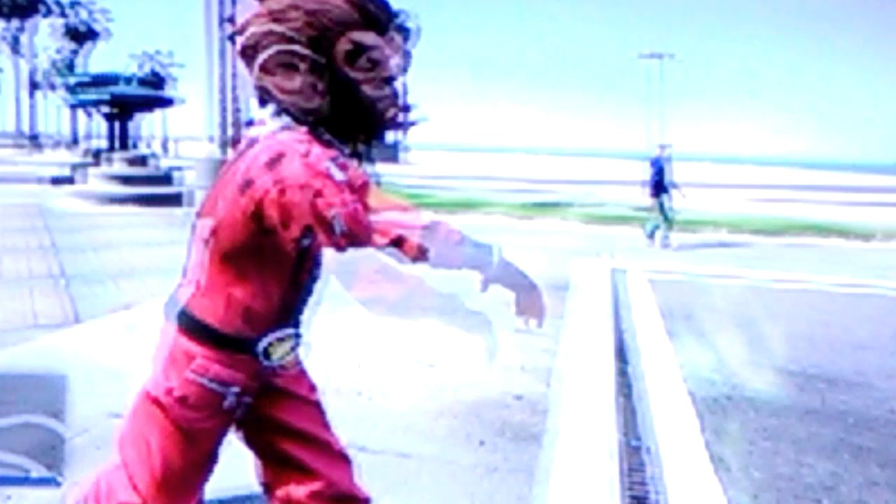 what is in pogo the space monkeys mask(gta5) - YouTube