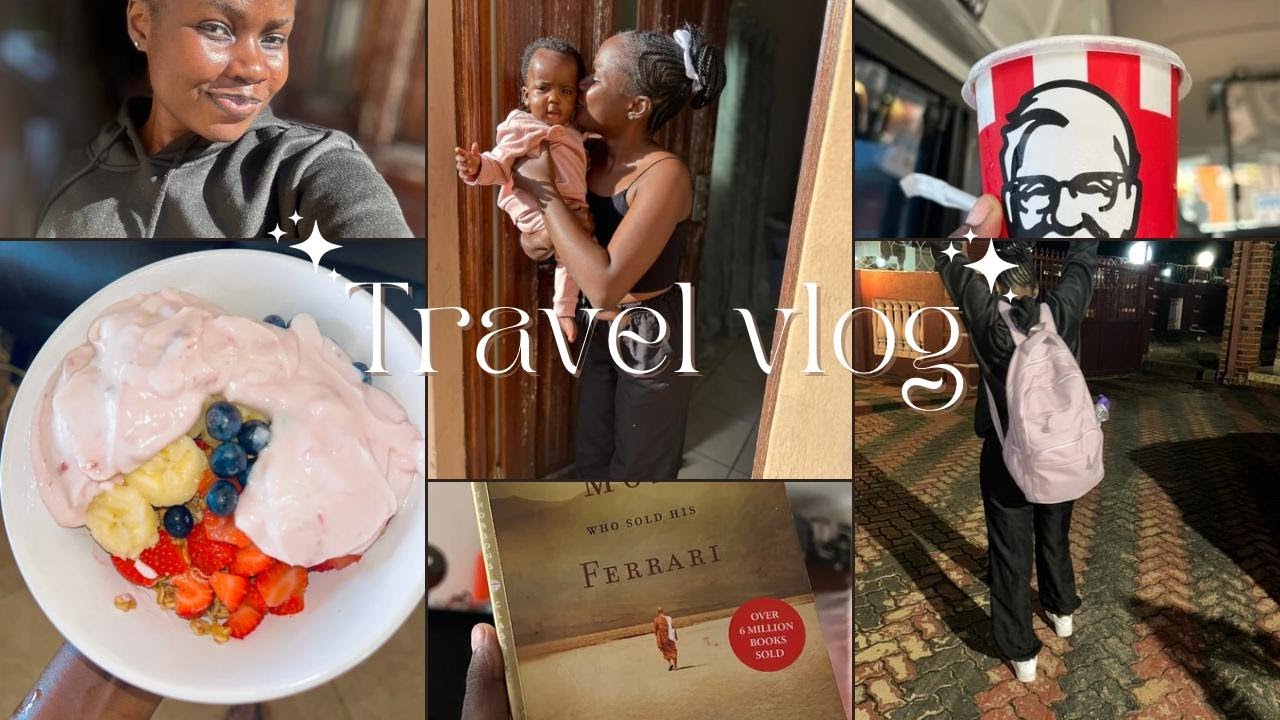 Travel vlog | It's Recess! Let's travel together from JHB to Ha ...