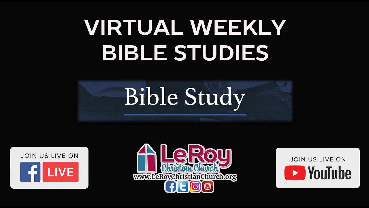 Virtual Bible Study 6-10-2020 - YouTube