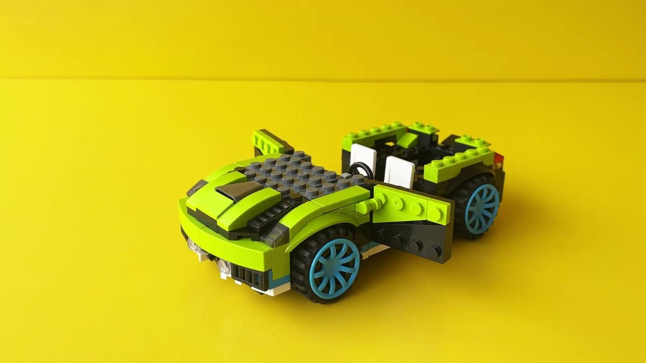 I Built a Roofless Luxury LEGO Race Car Using Only 300 Pieces! - YouTube