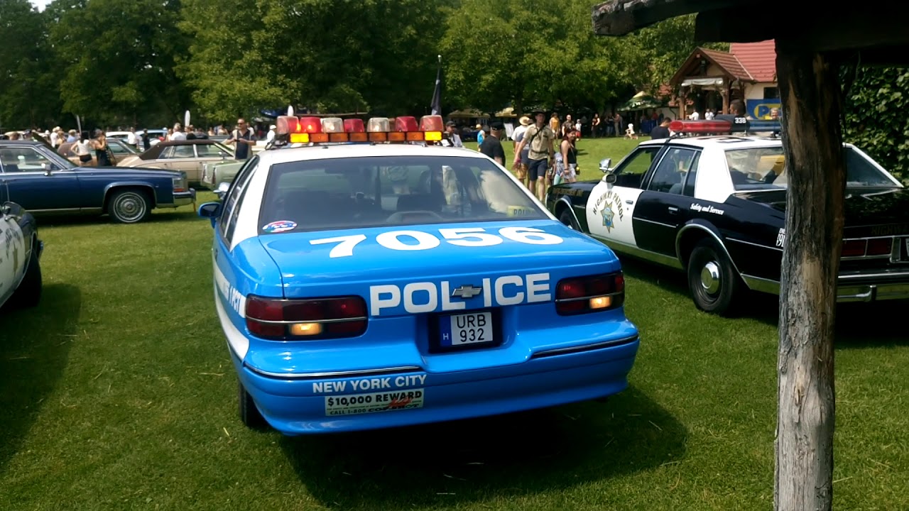 NYPD CHEVROLET CAPRICE Vector lightbar. Hungary - YouTube