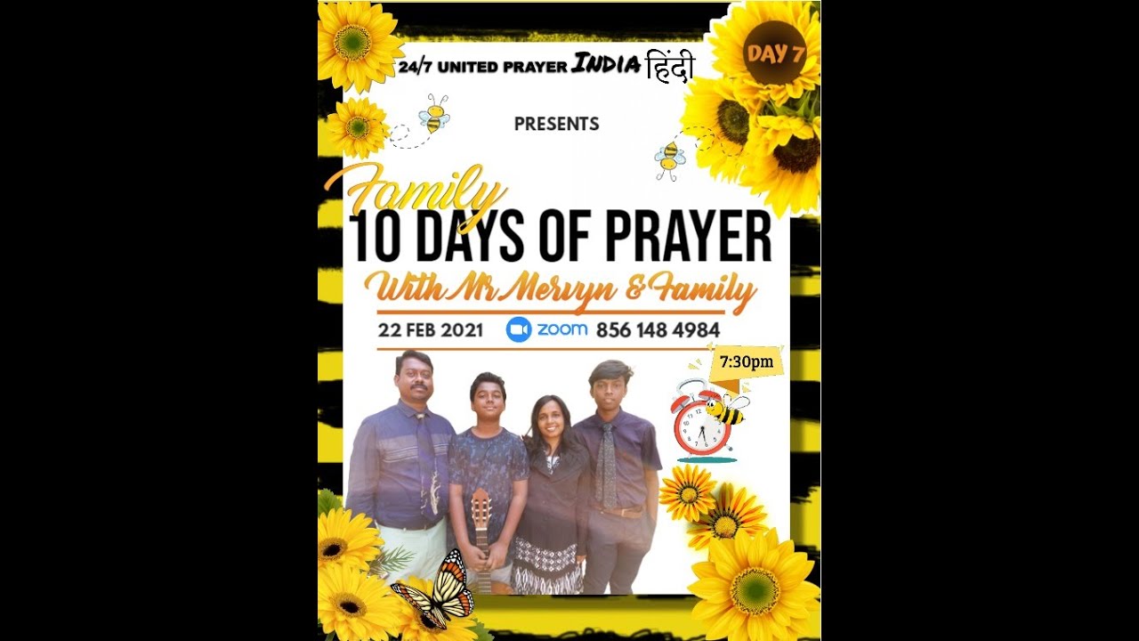 Family Devotional Time with Mr. Mervyn & Family - YouTube