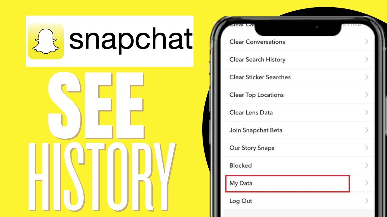 How To See Your Snapchat History 2023 SIMPLE - YouTube