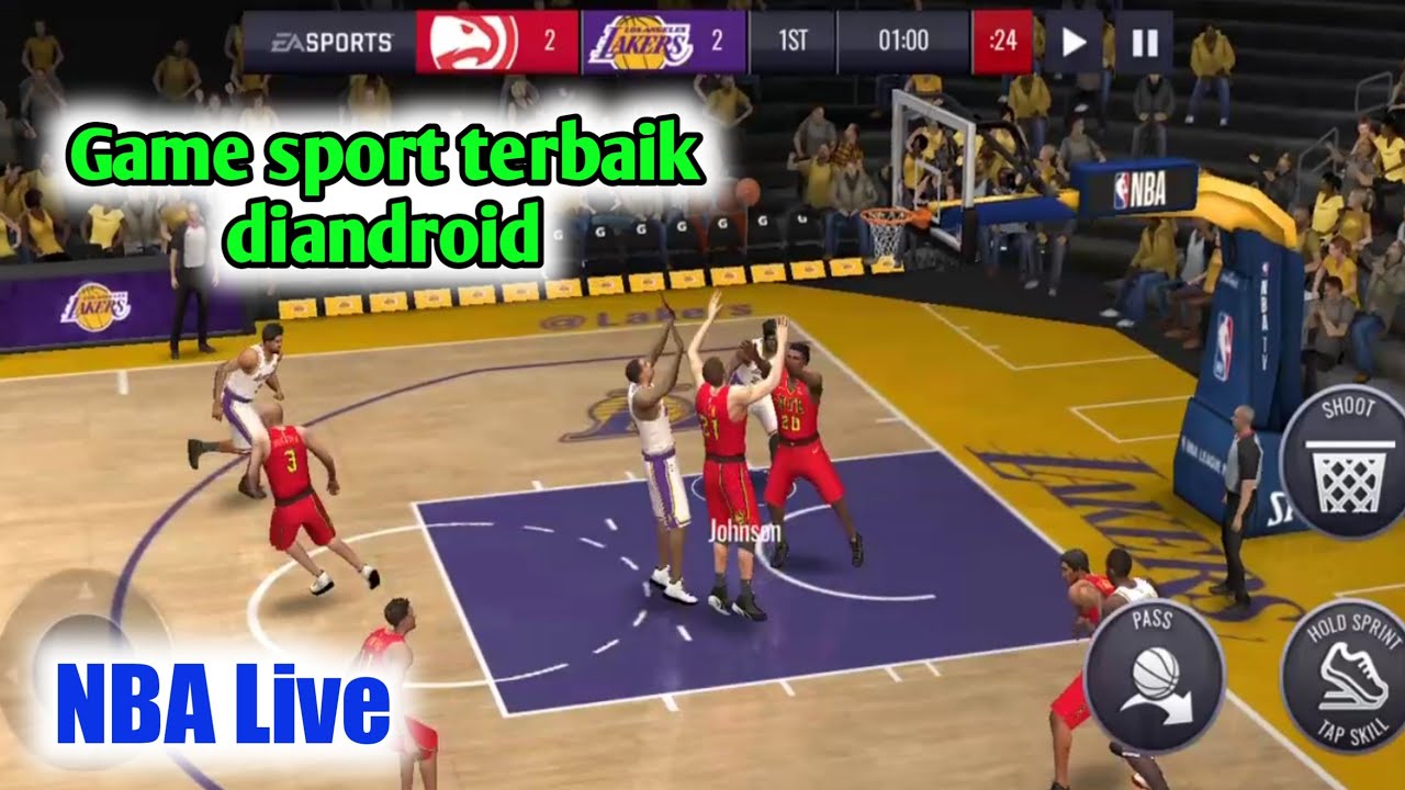 NBA Live Mobile | game terbaik di android #1 - YouTube