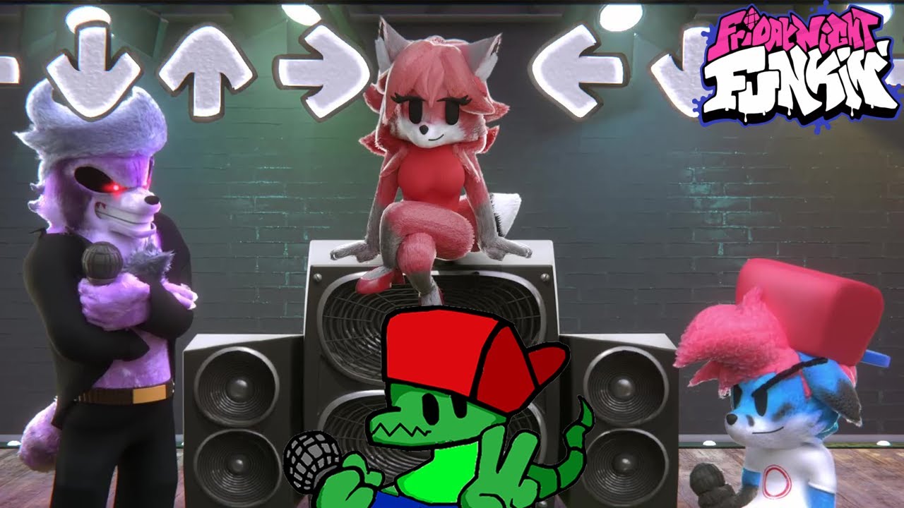 FURRY BF AND GF!? | Furry Night Funkin' RTX HD - YouTube