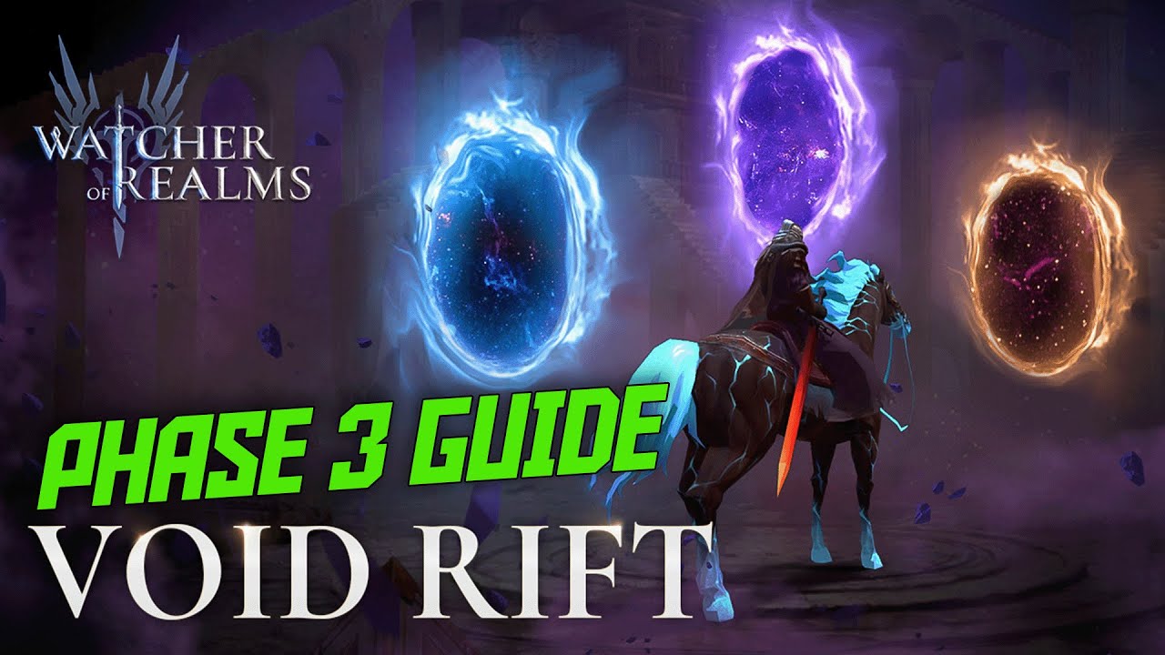 Void Rift Hard Phase 3 Guide! || Watcher of Realms - YouTube