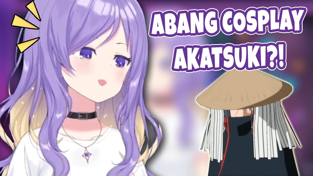 Moona Kaget Abangnya Cosplay Jadi Akatsuki! - YouTube