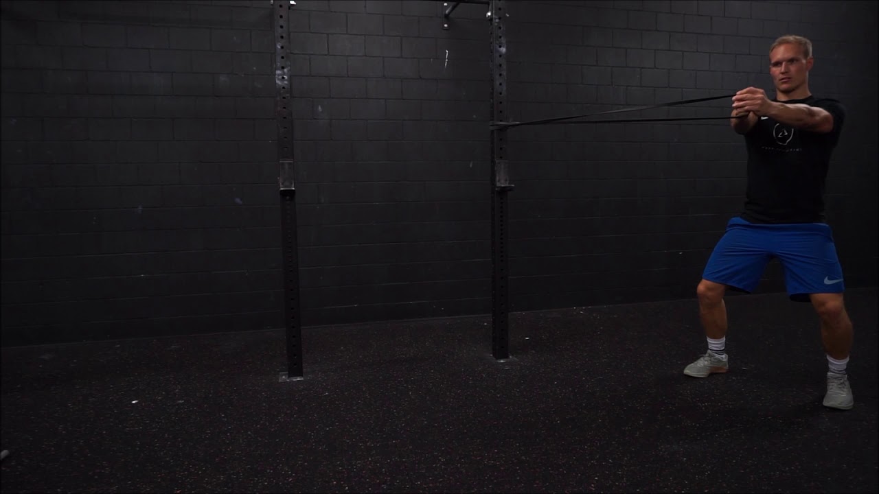 Banded Static Anti Rotation Hold - YouTube