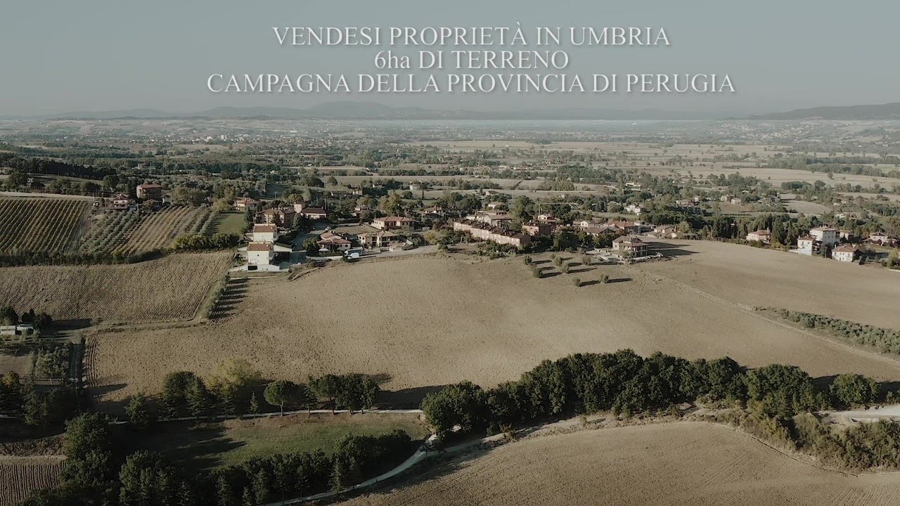 Farm Land in Umbria - YouTube