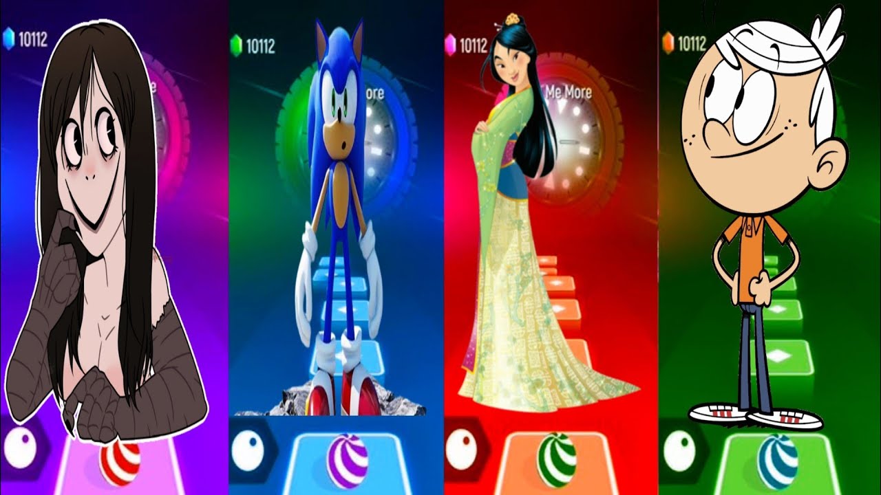 MoMo~2🆚Sonic🆚Mulan🆚LOUD_HOUSE💙Who is the best?? - YouTube