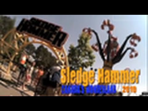Sledge Hammer - Giant Thrill Ride - Yikes! - YouTube