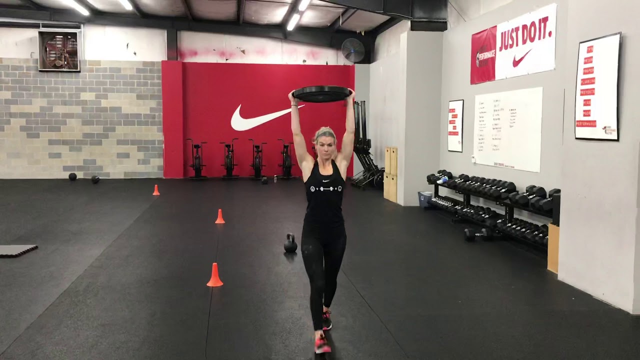 Plate Overhead Carry - YouTube