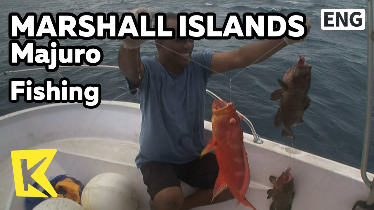 【K】Marshall Islands Travel-Majuro[마셜 여행-마주로]남태평양 그루퍼 낚시와 생선회/Fishing ...