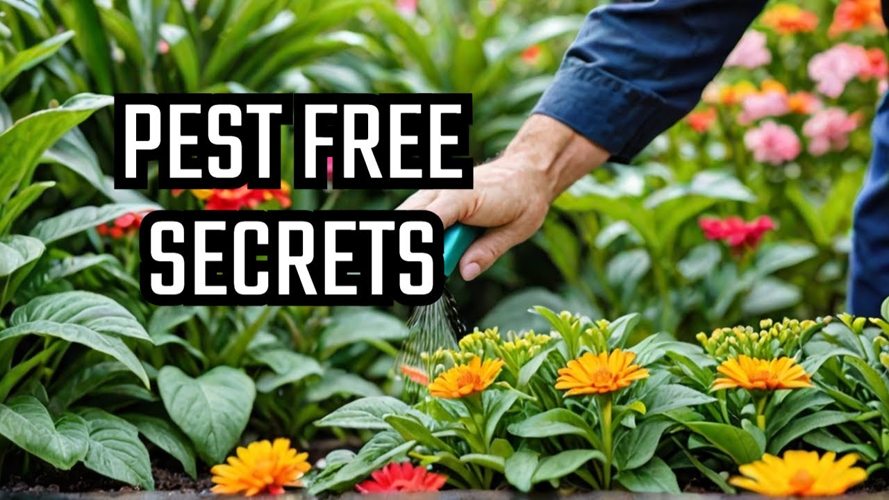 DIY Organic Pest Control EXPERT Reveals Secrets to a PEST FREE Garden ...