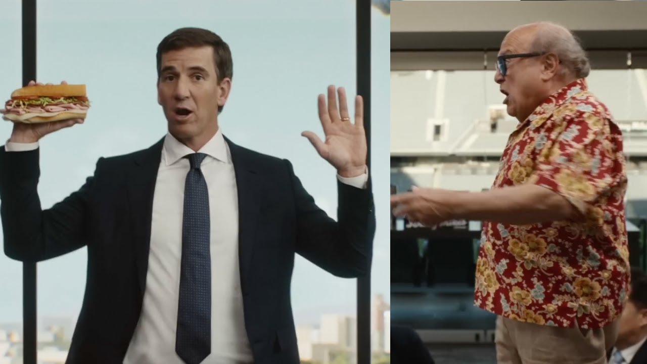 Jersey Mike's Commercial 2025 Eli Manning, Danny DeVito New ...