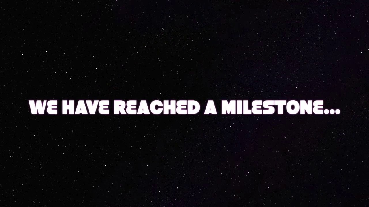 *WE HAVE REACHED A MILESTONE...* - YouTube