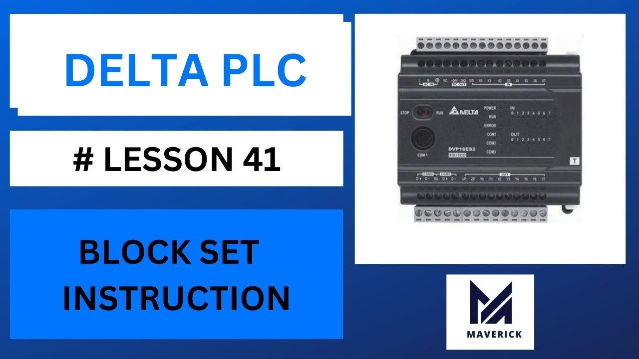 WHAT IS BLOCK SET & BLOCK RESET INSTRUCTION USED IN DELTA PLC | - YouTube