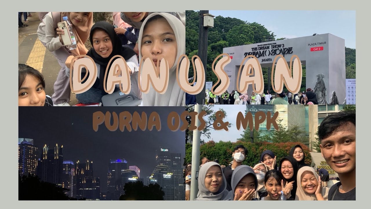 VLOG | Danusan ; jualan air di GBK konser TDS 💚, di Bundaran HI CFD 🏃🏻 ...