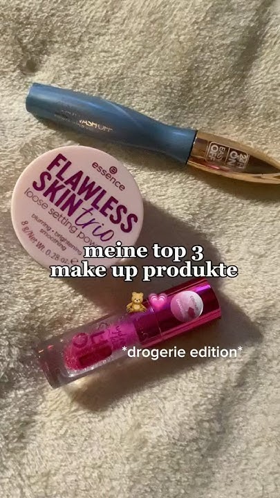meine top 3 make up produkte 🧸💗 *drogerie edition* #makeup #drogerie #top3 #musthaves - YouTube