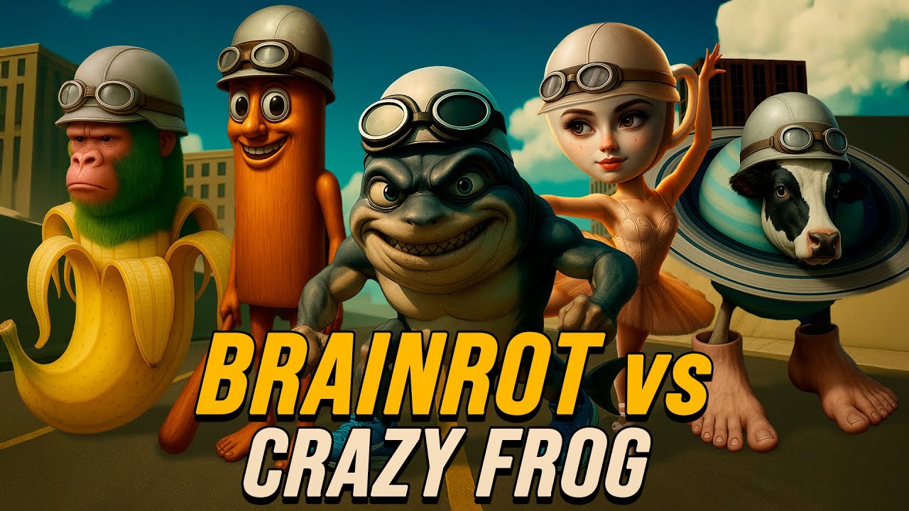 BRAINROT vs CRAZY FROG